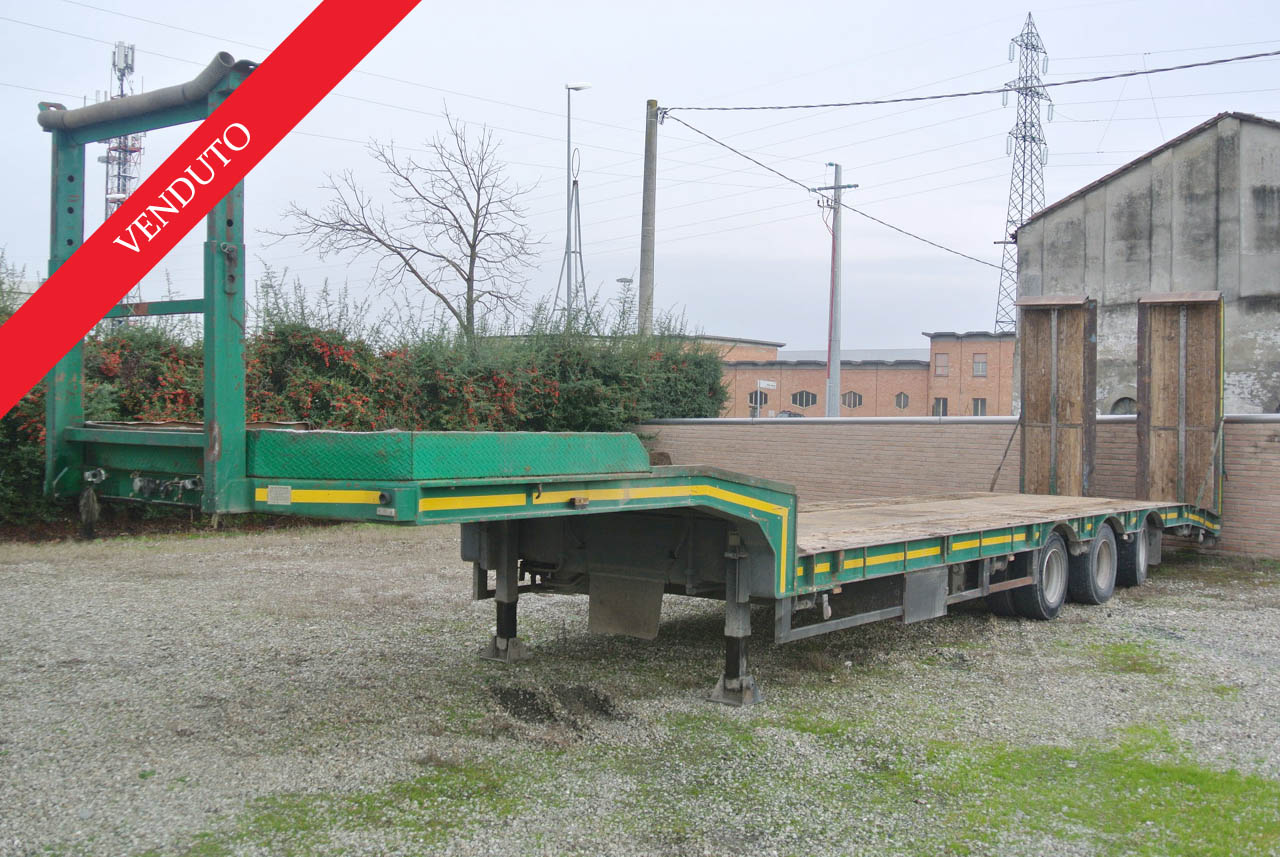 semirimorchio carrellone verricello usato Ctb - Interdrive
