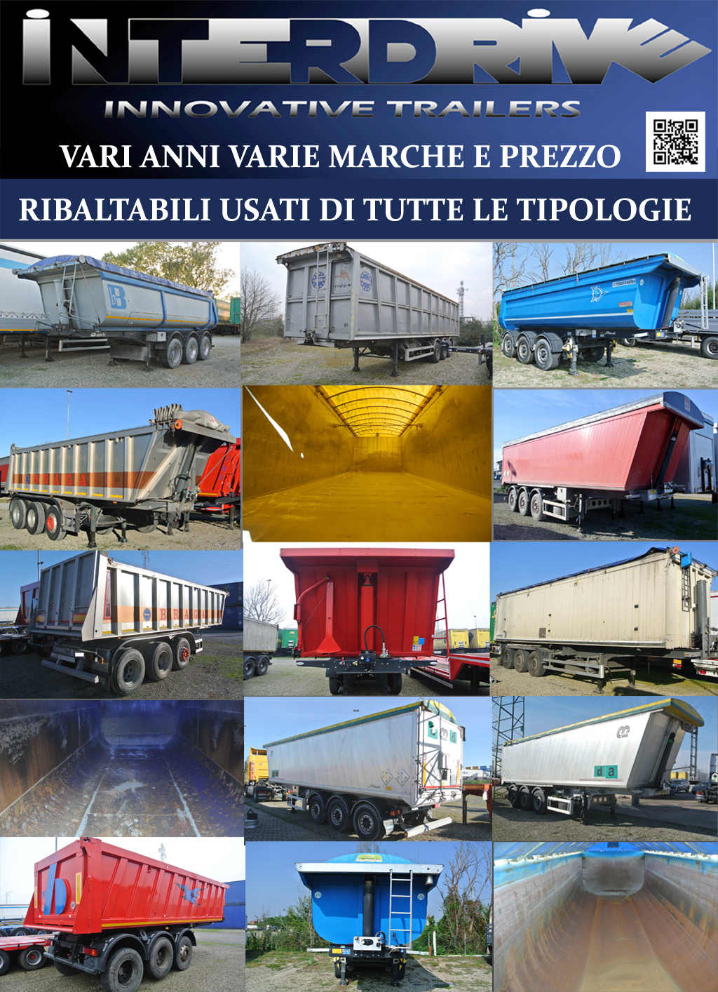 interdrive semirimorchi ribaltabili usati - Interdrive