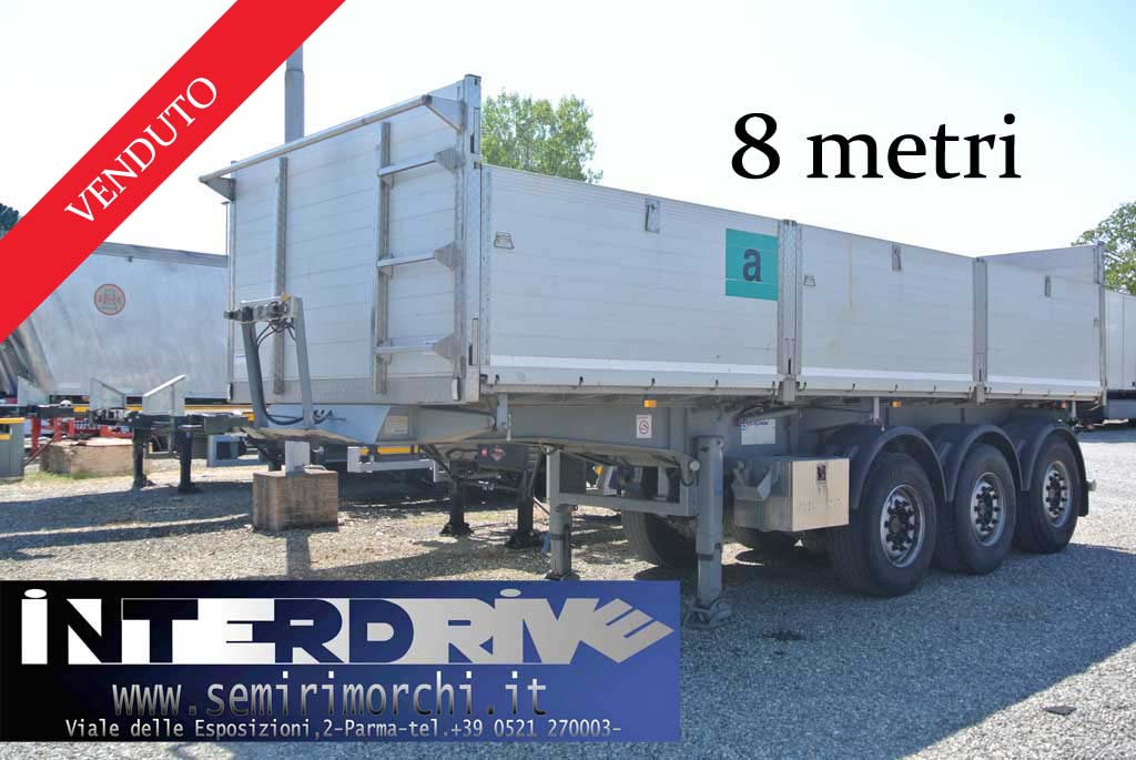 semirimorchio ribaltabile bilaterale usato paganini