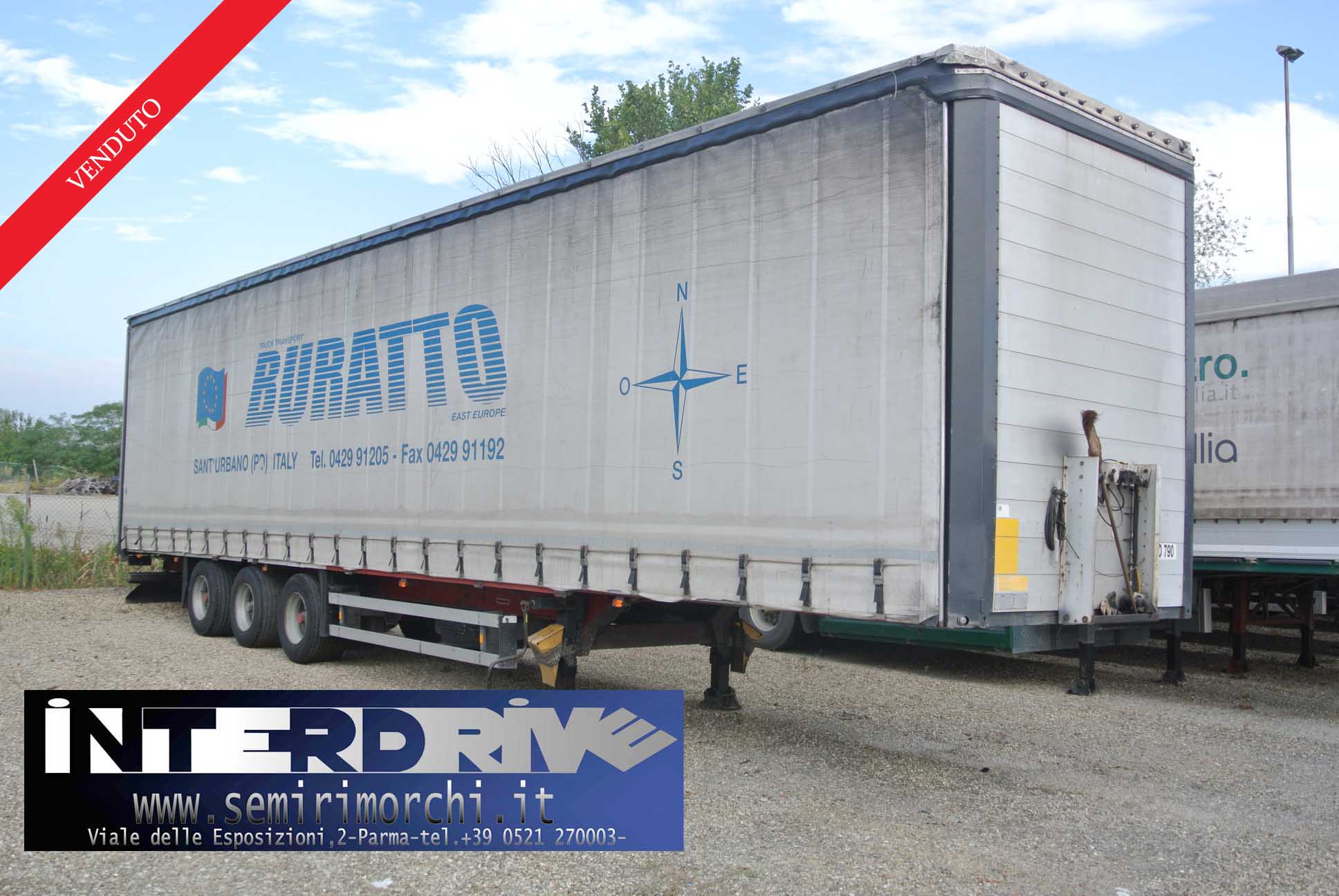 semirimorchio centinato mega volume schmitz usato