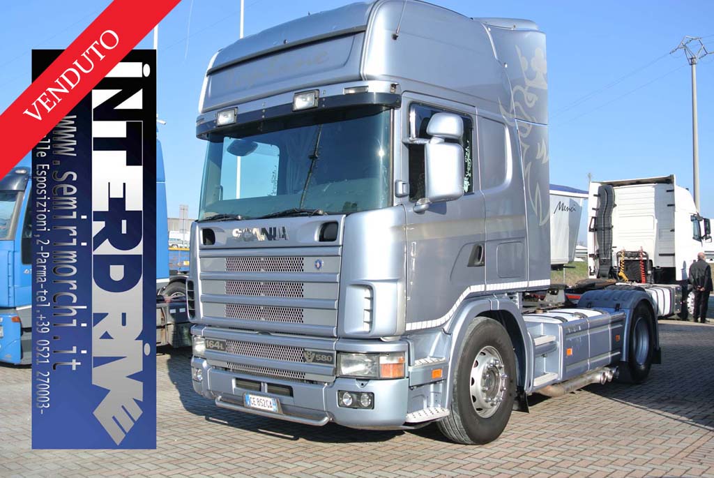 Scania 580 164L top line Trattore Stradale usato