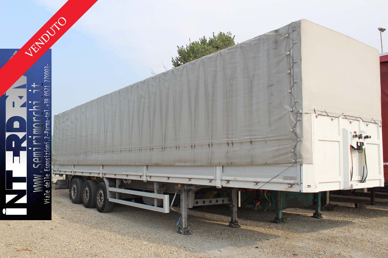 semirimorchio centinato spring sponde pezzaioli usato