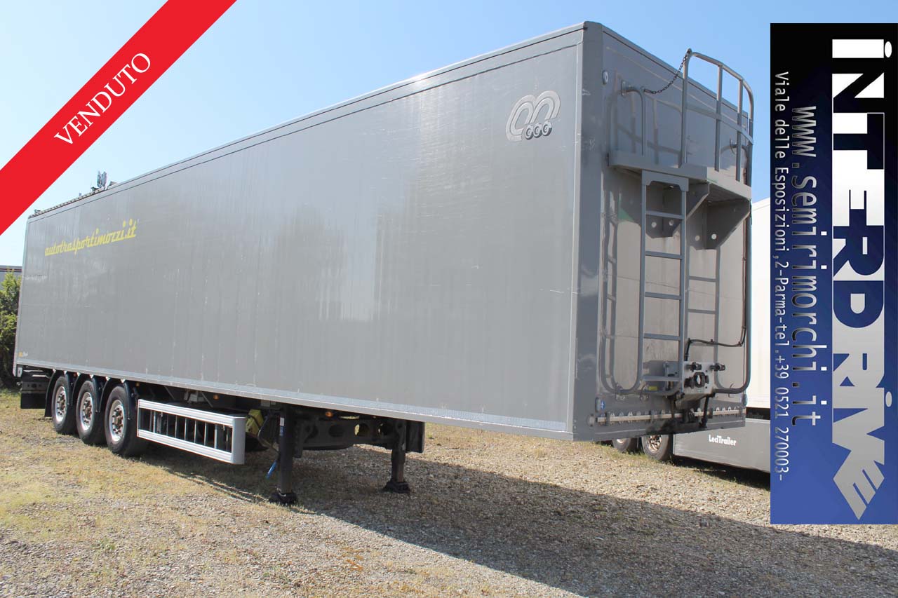 semirimorchio piano mobile 92m3 Menci usato