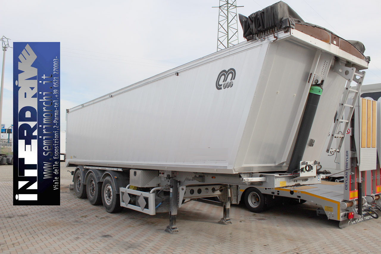 semirimorchio ribaltabile vasca 46m3 menci usato