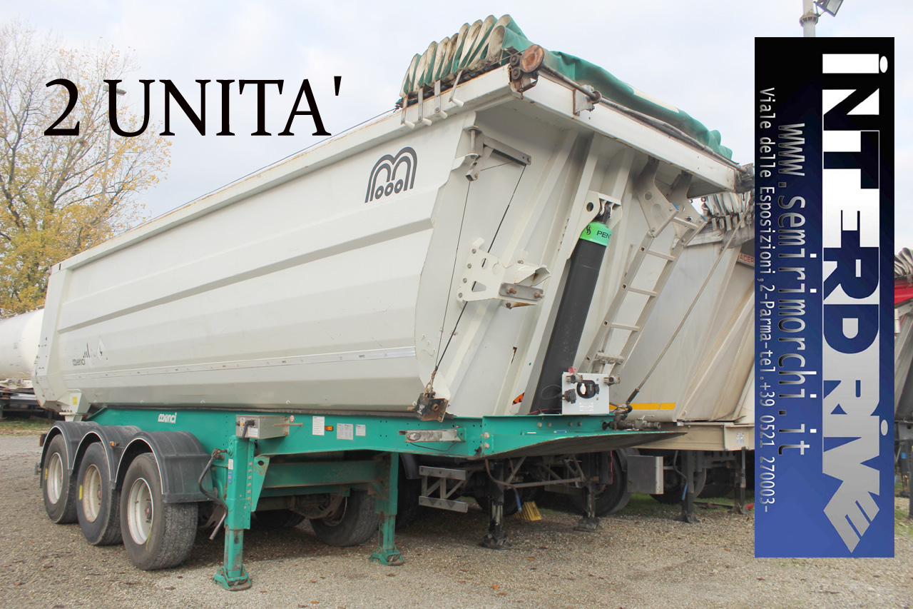 semirimorchi ribaltabili vasche menci 30m3 usate