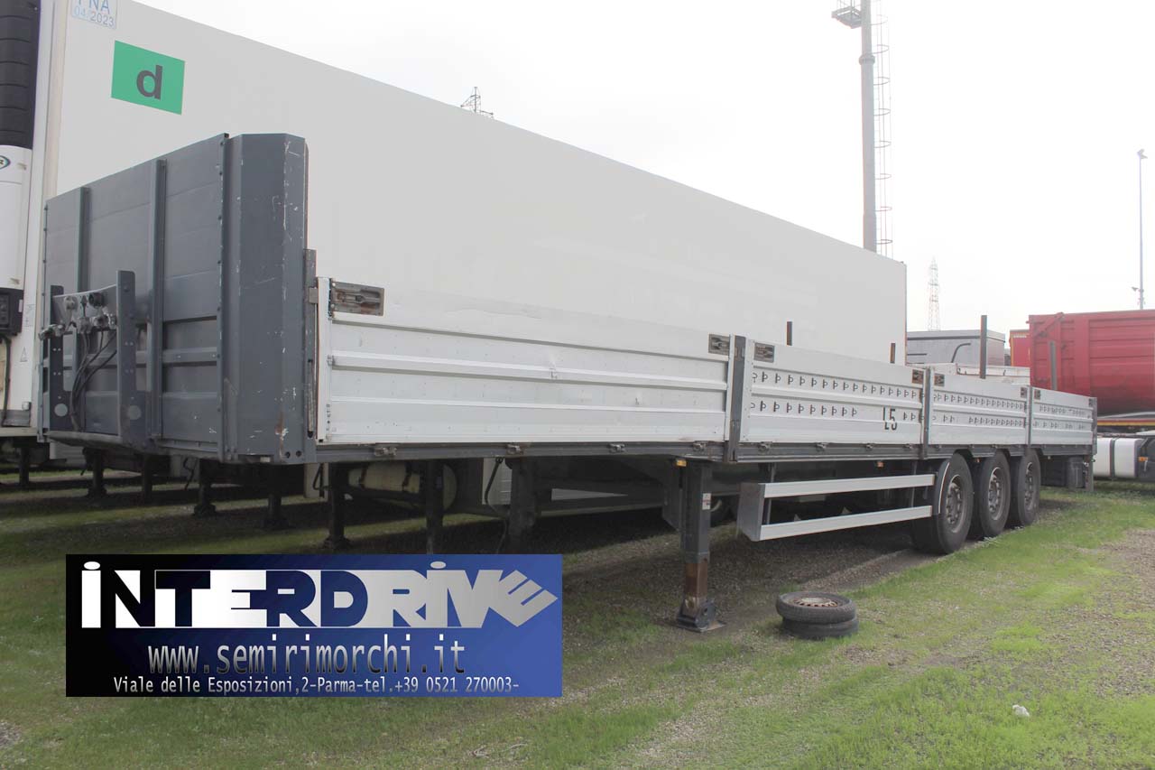 semirimorchio cassonato piantane tirsan usato