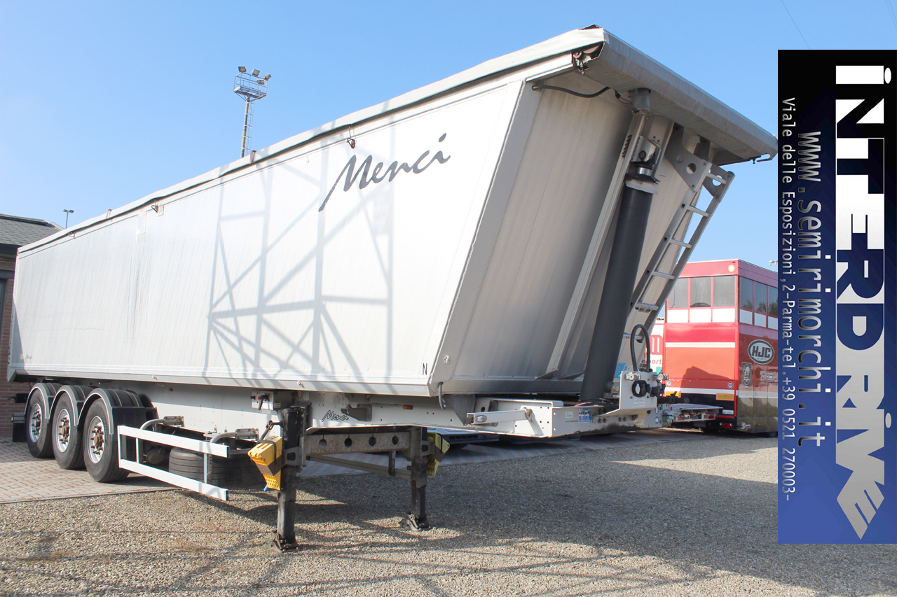 semirimorchio ribaltabile 52m3 vasca menci usato