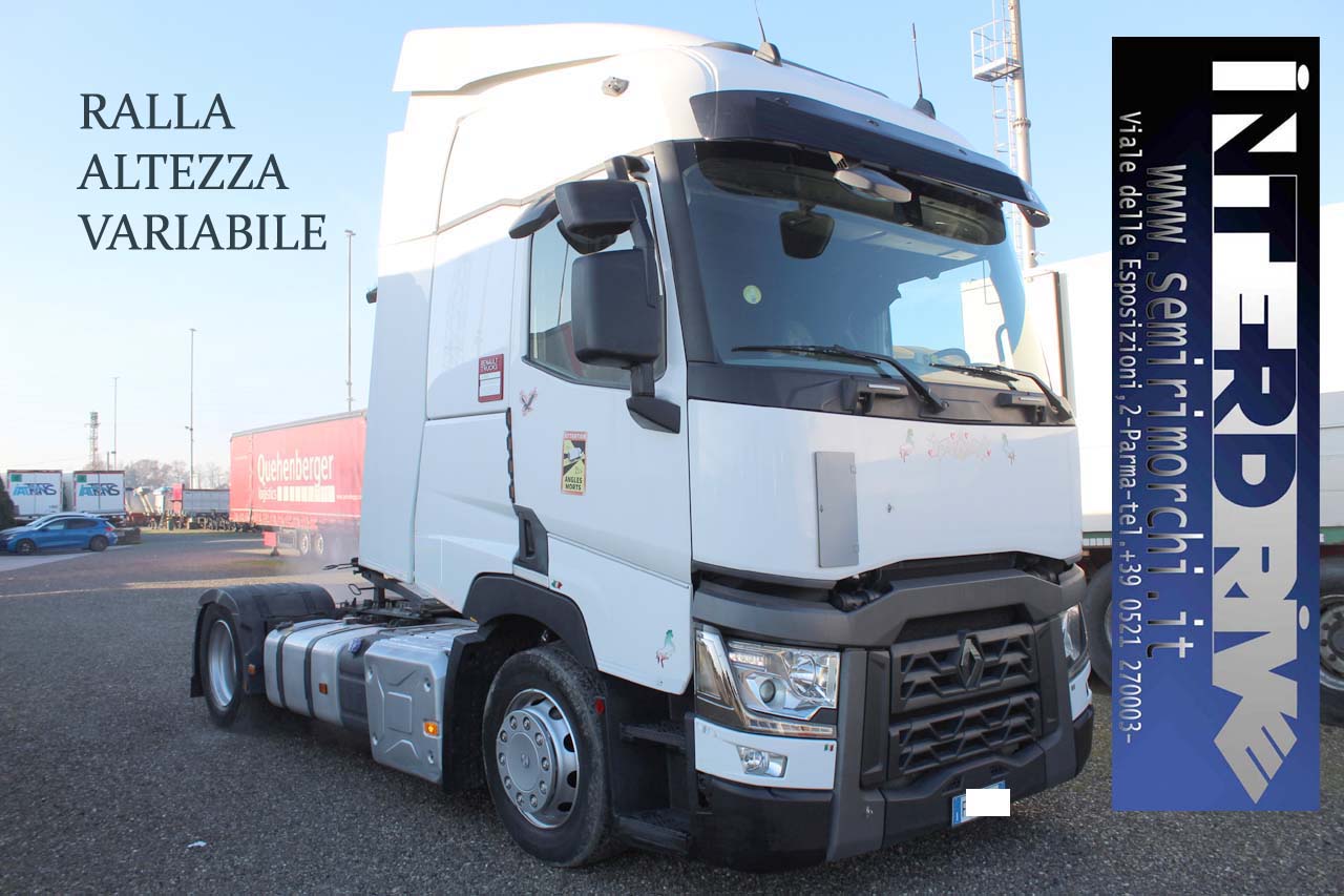 trattore stradale ralla variabile renault T460 usato