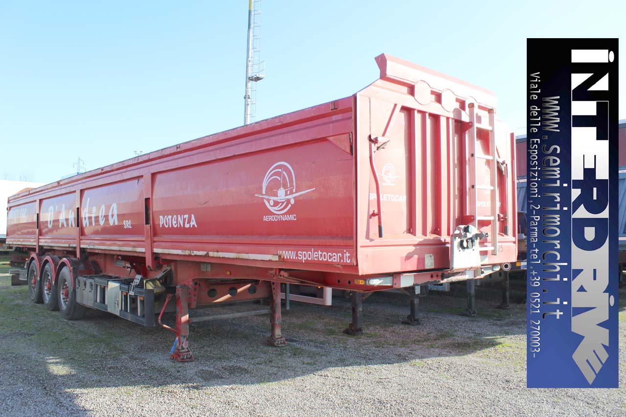 semirimorchio ribaltabile laterale rottami spoletocar usato