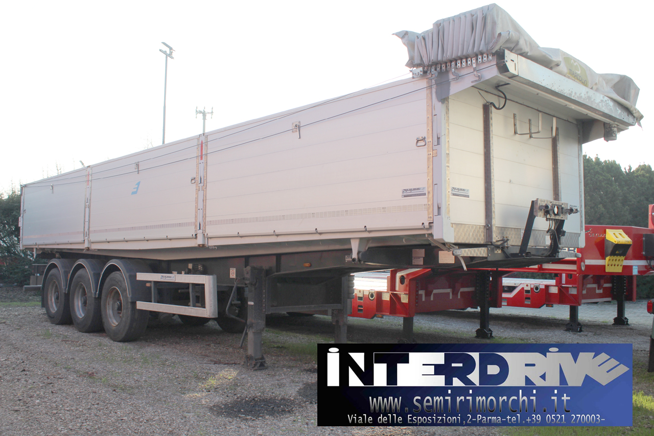 semirimorchio ribaltabile trilaterale Paganini usato