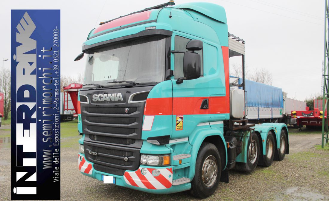 trattore eccezionale Scania R730 4assi 8x4 usato